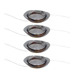 Fielect 25.5mm Tweeter Voice Coil Audio Speaker High Tone Silk Dome Tweeter Accessory for Audio Replacement 4Pcs