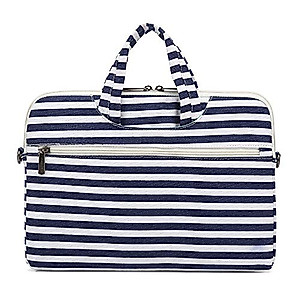Canvaslove Breton Top Water Resistant Laptop Shoulder Messenger Bag for MacBook Pro 16 inch,15.6 inch and 15 inch-16 inch Laptop