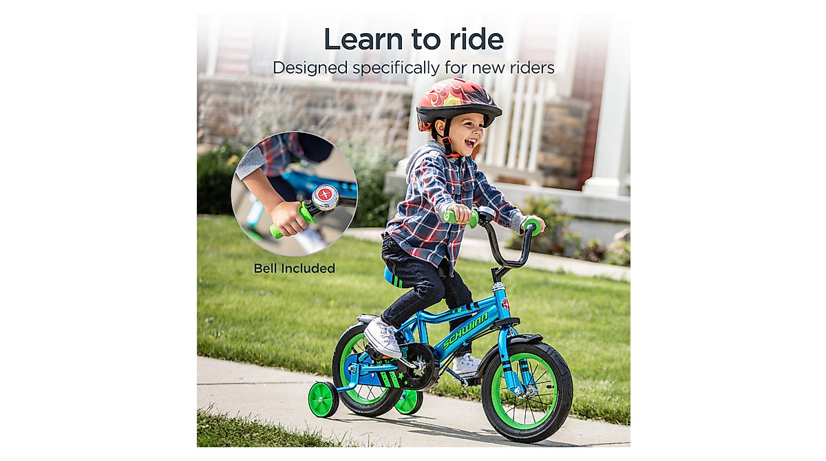Shop Schwinn Grit Kids Bike - 12" Wheels, Safe & Fun