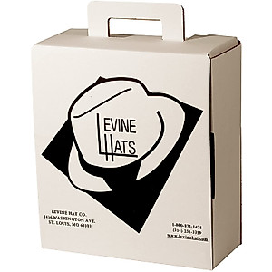 Levine Hats 100% Wool Velvet Red Bottom Satin Lined Fedora Hat (Large, Black)