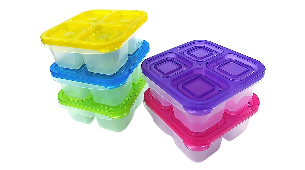 WEEK NINE Reusable Bento Lunch Boxes - Set of 5