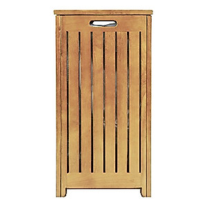 Oceanstar Spa-Style Bamboo Laundry Hamper
