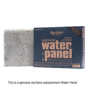 Aprilaire 413 Replacement Air Filter for Aprilaire Whole Home Air Purifiers, Healthy Home Allergy Filter, MERV 13 (Pack of 2) + 35 Replacement Water Panel for Aprilaire Whole House Humidifier Models