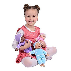 The New York Doll Collection 11 inch Soft Body Doll in Gift Box - Award Winner & Toy 11" Baby Doll (Caucasian)