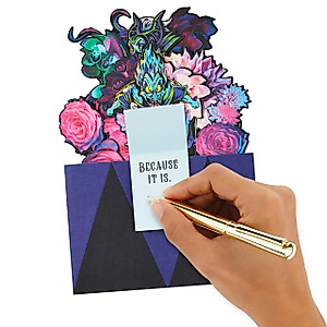 Hallmark Paper Wonder Disney Villains Pop Up Card (Celebrate) for Birthdays, Halloween, Graduations, Congratulations