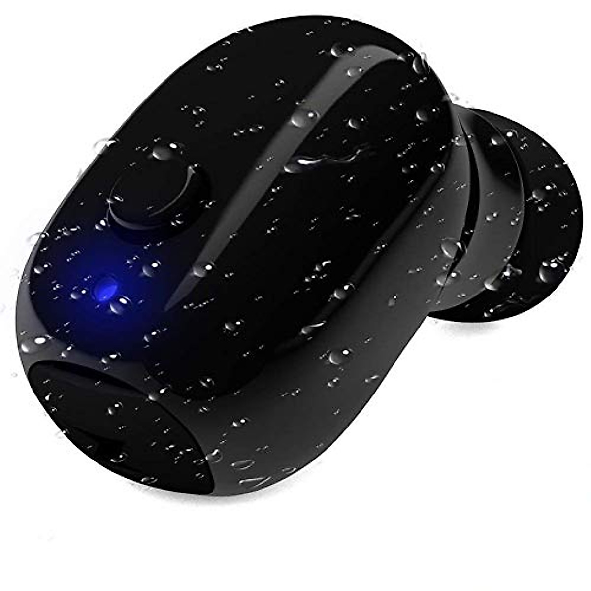 IP68 Professional Waterproof Wireless Bluetooth Earphone, Mini Wireless Bluetooth V4.2 Earbud Sport Headphone Sweat Proof Stable Fit in Ear Workout Headset for Underwater Sport Swimming Diving