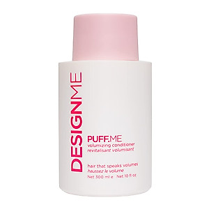 PUFF.ME Volumizing Conditioner by DESIGNME | Hydrating, Adds Volume, Body and Shine for Thicker & Bouncier Hair | For Fine & Medium Hair | Boosts Shine | Vegan, Color-Safe, Paraben & Sulfate Free