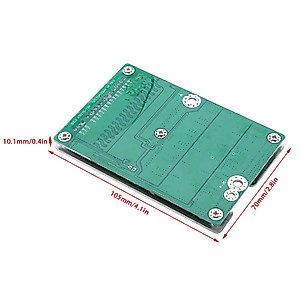 Lithium Battery Board, 17s 60V 50A PCB Li-ion Battery Charging Board with Function