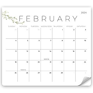 Beautiful 2024 Magnetic Calendar For Refrigerator - Incl. 2023 and Runs Until December 2024 - The Perfect Monthly Fridge Calendar for Easy Organizing