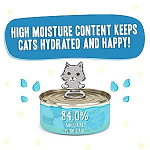 B.F.F. PLAY - Best Feline Friend Paté Lovers, Aw Yeah!, Chicken Checkmate with Chicken, 5.5oz Can (Pack of 8)