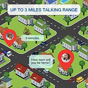 BAOFENG GT-68 Walkie Talkies for Adults, Long Range Two Way Radios, 1500mAh Battery with USB Charging, Portable Rechargeable Walky Talky, for Road Trip Hiking Family (4 Pack)