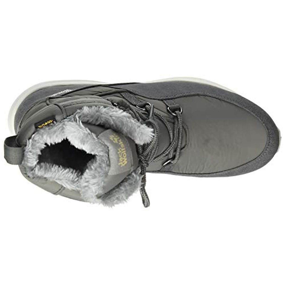 Jack Wolfskin Women's Nevada Texapore High Hiking Shoe Boot, Dark Grey/Light Grey, 9.5