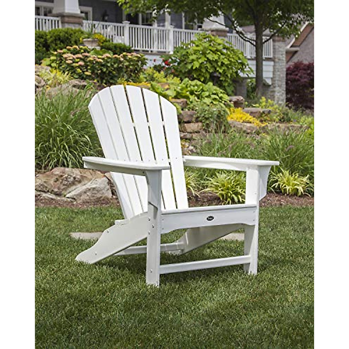 Trex Outdoor Furniture TXA15VL Yacht Club Shellback Adirondack Chair, Vintage Lantern