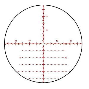 TORIC UHD 4-20x50 30mm MOA PRS Long Range Riflescope with Christmas Tree Style Reticle
