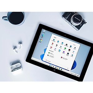 10.1" Windows 11 Full HD Tablet with Docking Keyboard - 2 in 1 Laptop / Ultra Slim Tablet PC - FWIN232 PRO S3, 8GB RAM, 256GB Storage, N4120 Quad-Core CPU, FHD (1920x1200), M.2 SATA Expandable Storage