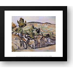 Hillside in Provence, c.1886 18x15 Framed Art Print by Cezanne, Paul