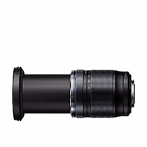 Olympus M.Zuiko Digital ED 12-200mm F3.5-6.3 Lens, Universal Zoom, Suitable for All MFT Cameras (Olympus OM-D & Pen Models, Panasonic G-Series), Black