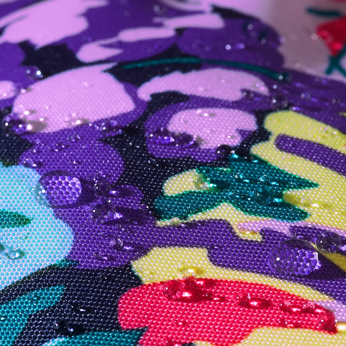 Classic Accessories for Vera Bradley Water-Resistant Patio Chaise Lounge Cushion, 26 x 48 x 32 x 3 Inch, Happy Blooms