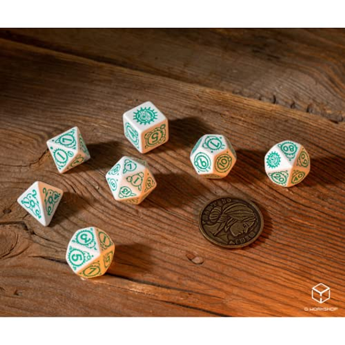 The Witcher Dice Set. Ciri - The Law of Surprise