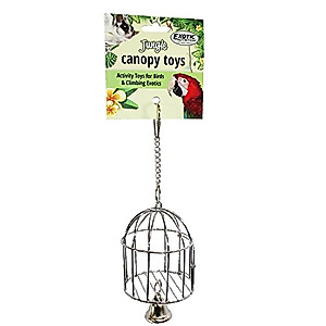 Fruit and Veggie Basket - Durable Treat Foraging Cage Accessory Toy - Squirrels, Chinchillas, Prairie Dogs, Degus, Sugar Gliders, Skunks, Opossums, Marmosets, Rabbits, Guinea Pigs & Other Small Pets