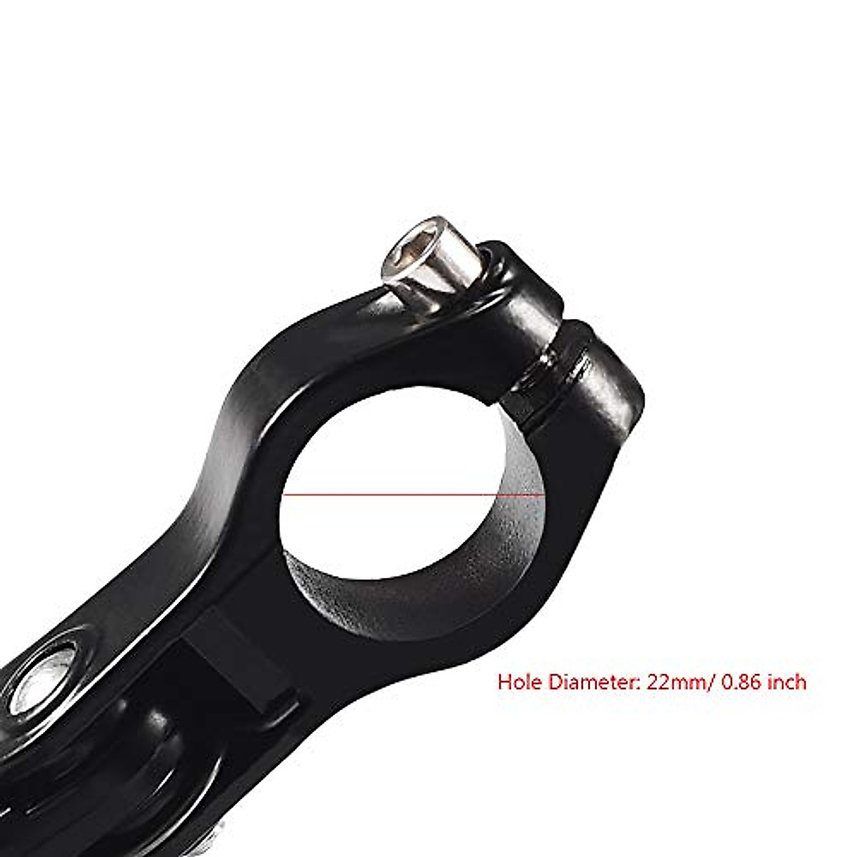 Yimaa 1 Pair Bicycle Brake Levers Universal Bike Brakes Handle Replacement Aluminum Bycicle Parts and Accessories for Mountain Bike, Road Bike, Folding Bike, MTB, 2.2cm Diameter