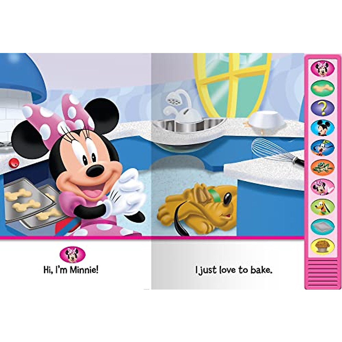 Disney Minnie Mouse - I'm Ready to Read with Minnie Sound Book - PI Kids