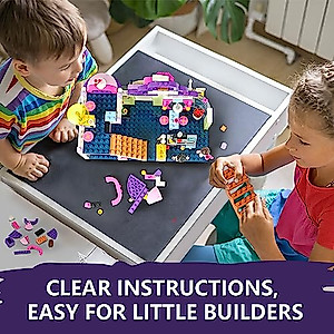 HOGOKIDS Friends Building Blocks Toys for Girls - Cake Café Shop Building Set with Cash Register, Coffee Machine, Party Bedroom Playset | Construction Bricks Kit for Girls Boys Kids Ages 6+ Years Old