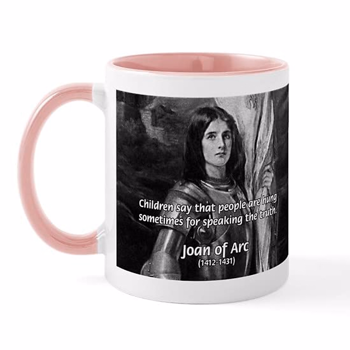 CafePress Heroine/Saint Joan Of Arc Mug Ceramic Coffee Mug, Tea Cup 11 oz