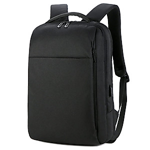 Nordace Bergen Smart Backpack for Men & Women with USB Charging Port, Water Resistant - 15.6 Inch Laptop Backpack for Everyday, College, Work, School (Black)