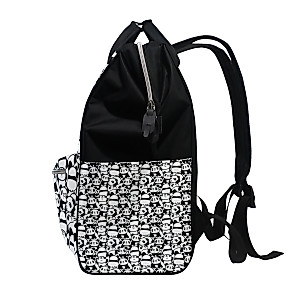 Top Carpenter Diaper Nappy Bag Travel Backpack Mommy Bag Much Pandas for Mom Dad M
