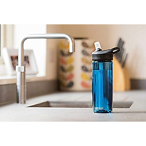 CamelBak eddy+ BPA Free Water Bottle, 20 oz, Dotted Floral