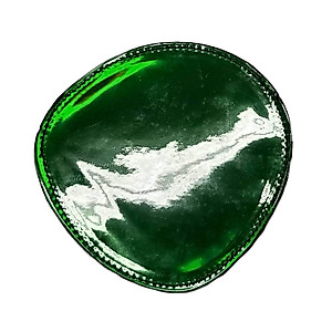 Sleepyville Critters Green Alien Face Wristlet, Vinyl, Shiny Spooky Purse Handbag Clutch