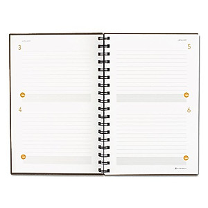 At-A-Glance 80620330 Plan. Write. Remember. Planning Notebook Two Days Per Page 6 x 9 Gray