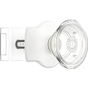 PopSockets: Phone Grip Slide for Phones and Cases, Sliding Phone Grip with Expanding Kickstand, Square Edges - White and Clear