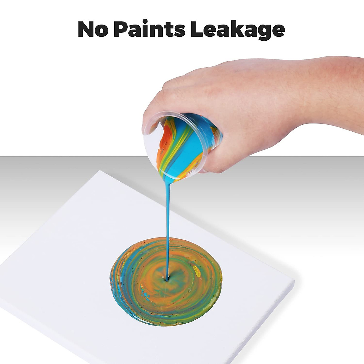 ARTME Stretched Canvas 8x10 Inch Pack of 10, 8oz Primed Acid-Free 100% Cotton, White Blank Canvases Perfect for Acrylic, Oil, and Other Painting Media, Ideal Painting Canvas for Artists and Students