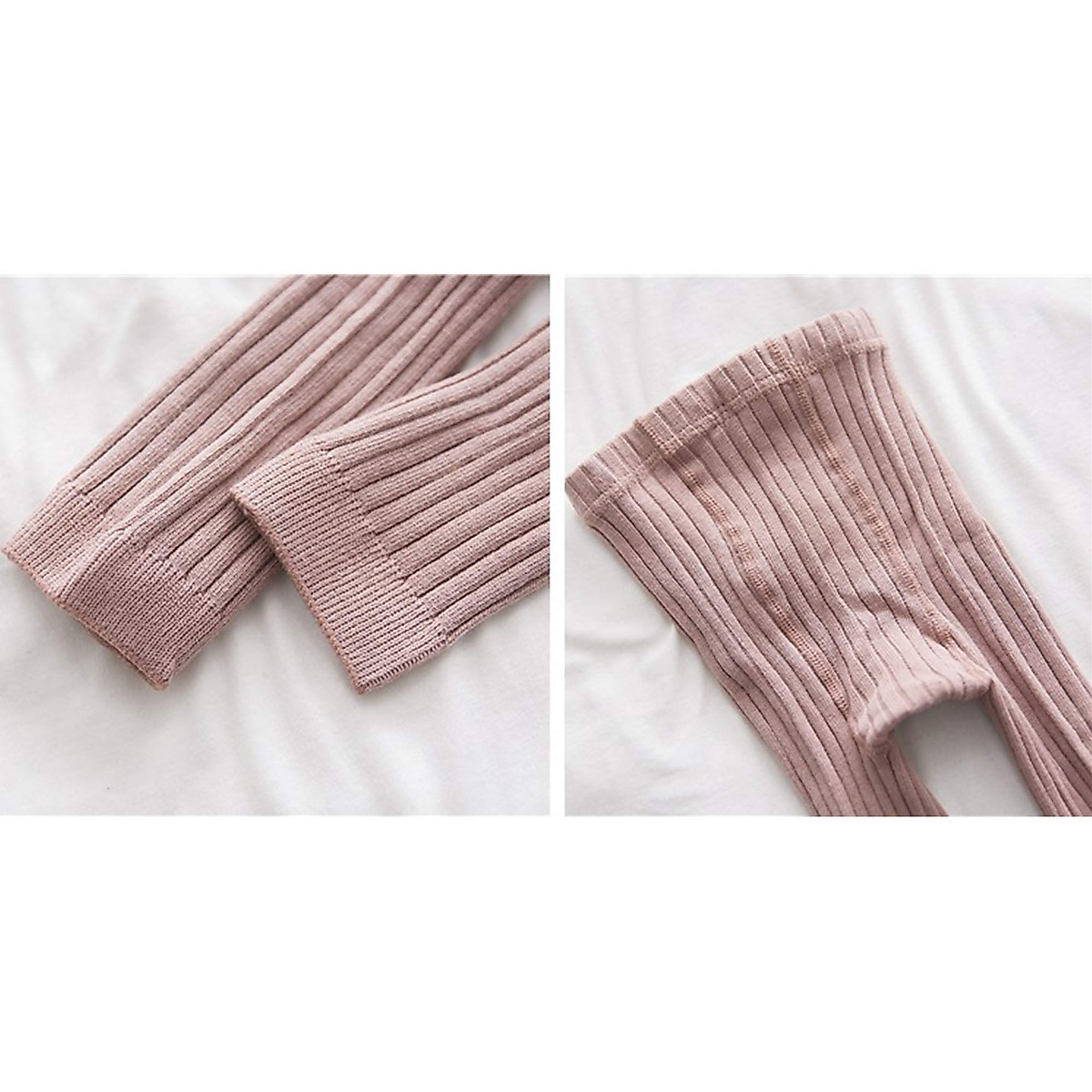 Frillybutts 6 Pack Cable Knit Leggings Unisex Infant Toddler Litter Kid Footless Tight 0-5T