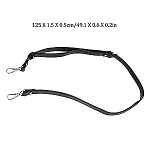 Luxshiny Pu Leather Adjustable Crossbody Strap for Small Bags Purse Wallet Clutch Phone Case Replacement Chain Strap Golden