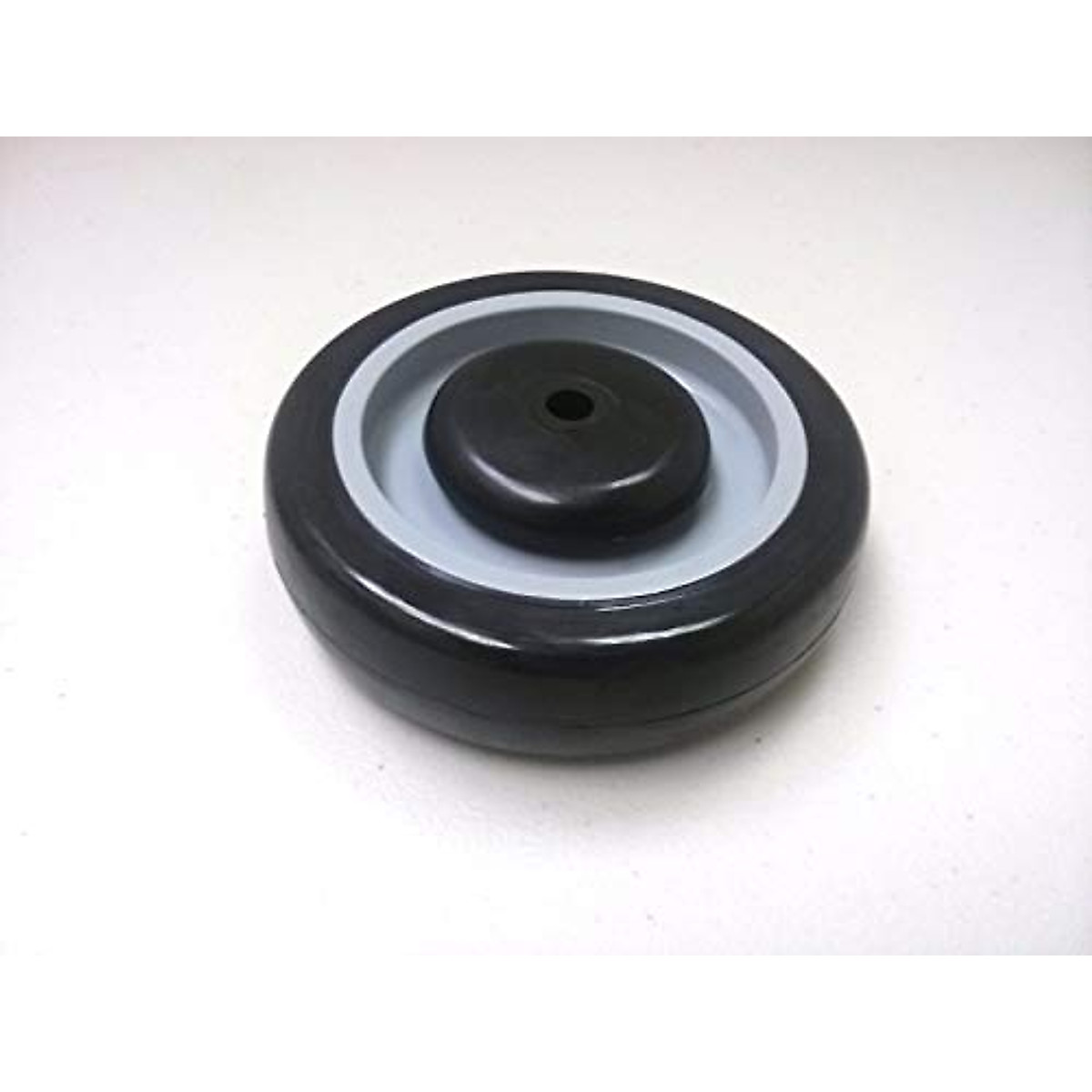 Shopping Cart Wheel 5" x 1-1/4" Polyurethane (Axle Diameter : 3/8") 1 EA, 10 EA (10 EA)