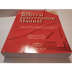 Pre-Referral Intervention Manual-Fourth Edition