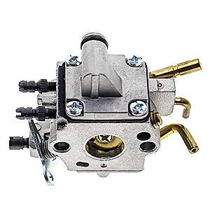 AUTOKAY 1137-120-0650 Carburetor Fits for Stihl MS192 MS192T MS192TC Chainsaw Carb Replace Zama C1Q-S258 with Fuel Line Filter Spark Plug Tune-up Kits