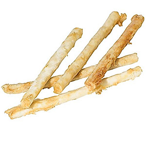 Fieldcrest Farms Nothing to Hide Natural Rawhide Alternative Small Twist Stix for Dogs - (10 Sticks) All Natural Easily Digestible Chews for All Breed Dogs - Great for Dental Health