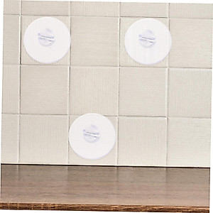 MAGICLULU 12pcs Cable Fixing Suction Cup Cord Clip Cable Wire Clips Vertical Blind Brackets Window Suckers Cord Holders for Cables Suction Cable Clip Slotted Suction Wire Pads Toy