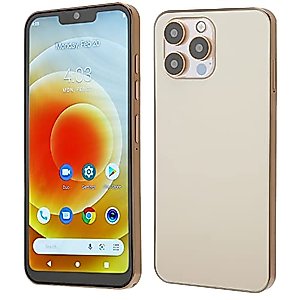 i13Pro Max 4G Smartphone for Android, 6.1 Inch IPS HD Screen Mobile Phone, 4GB+64GB Dual SIM Unlocked Cellphone, 5G Dual Band WiFi, 32MP+8MP Camera, Face ID, Fingerprint,4000mAh