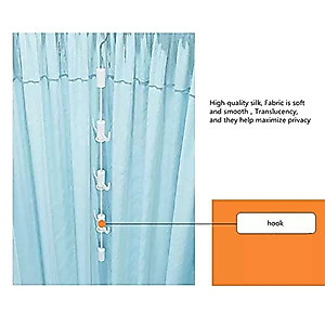 Clothing Store Fitting Room Curtain Whtie Frame, Portable Temporary Mobile Privacy Protection Dressing Room, Foldable Mall Simple Changing Room and Display Rack, 200x95x95cm (Pink)