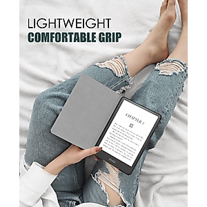 MoKo Case for 6.8" Kindle Paperwhite (11th Generation-2021) and Kindle Paperwhite Signature Edition, Lightweight Shell Cover with Auto Wake/Sleep for Kindle Paperwhite 2021 E-Reader, Green