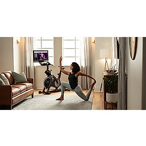 NordicTrack Commercial S22i Studio Cycle with 22” HD Touchscreen for Interactive Studio & Global Workouts, 30-Day iFIT Family Membership Included,Black