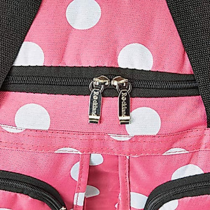 Rockland Rolling Duffel Bag, Pink, 22-Inch