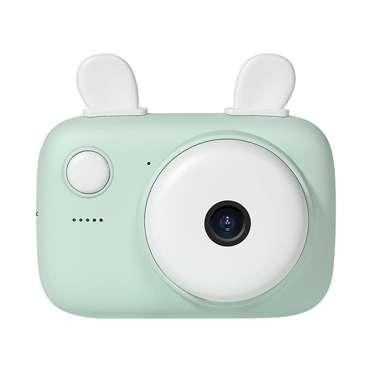 Kids Cartoon Camera,1080P Instant Camera HD Creative Digital Video Cameras Child Selfie Camera Kids 40MP Best Birthday Gift for 3-12 Years Old Boys Girls (Green+No TF Card)