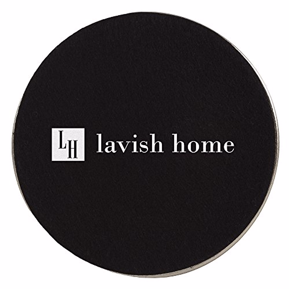 Table Lamps Set of 2, Modern Brushed Steel (2 LED Bulbs included) by Lavish Home - 72-LMP3011 , White