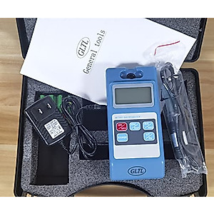 GLTL Gaussmeter Tesla Meter Surface Magnetic Field Tester with N/S Function + Metal Probe